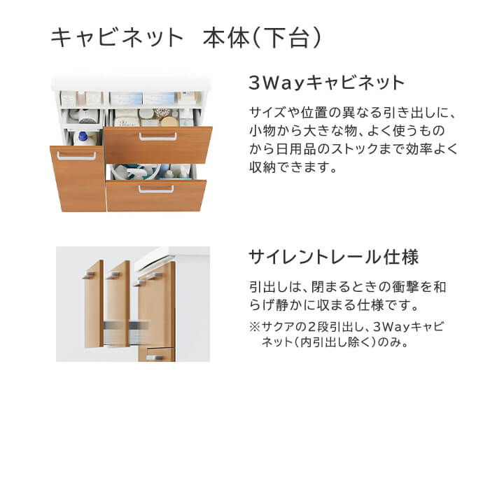 サクア W750 2枚扉・ベーシックLED照明・一面鏡（鏡裏収納） LDSWB075BAGEN1･LMWB075A1GEC2G｜水廻り設備の取替・交換工事専門通販 ポチッと住まいる